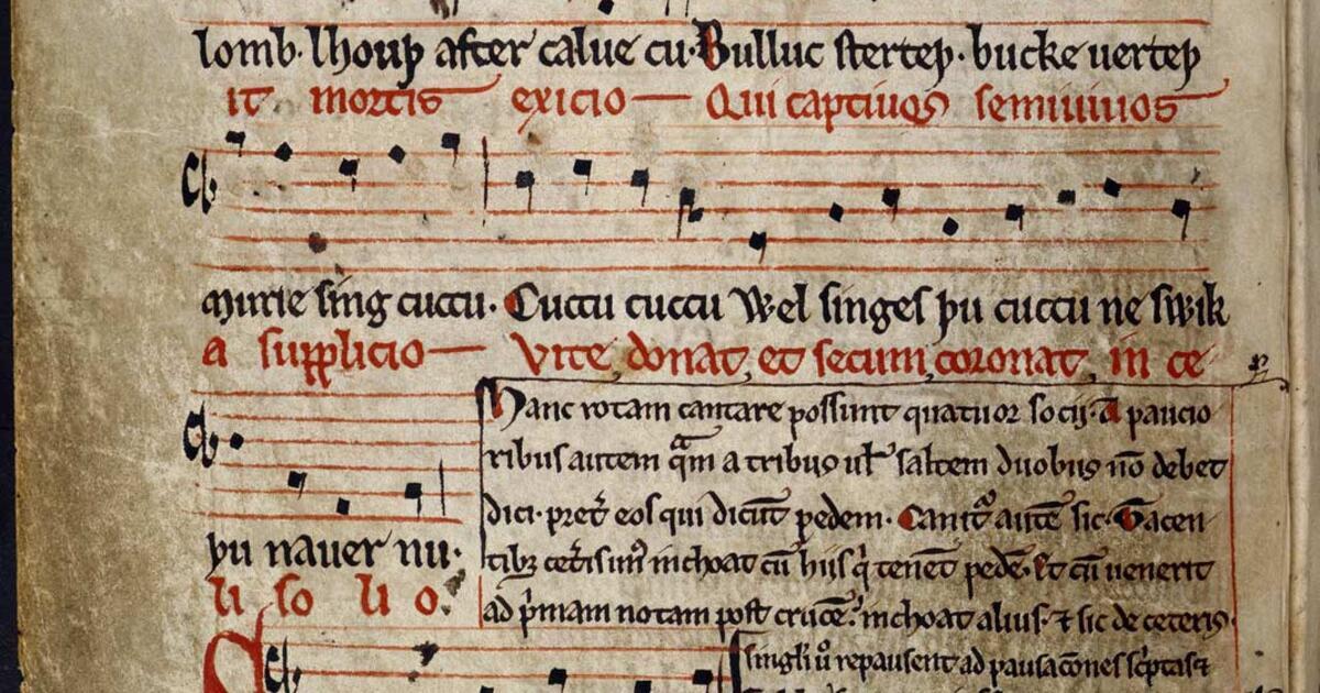Sumer is Icumen in – ‘The Reading Rota’ | Reading Museum